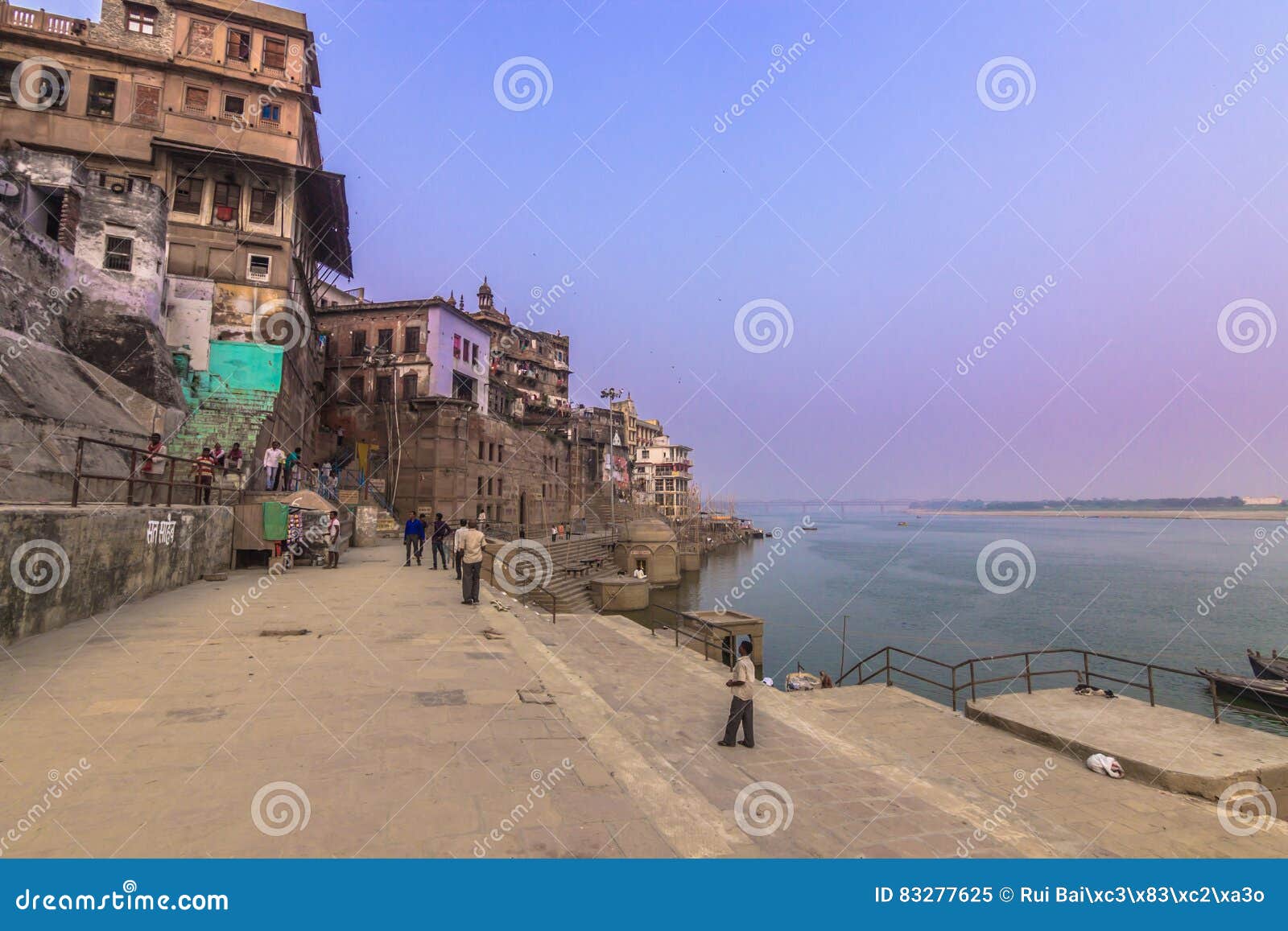 October 31, 2014: Coast of the Holy City of Varanasi, India Editorial ...