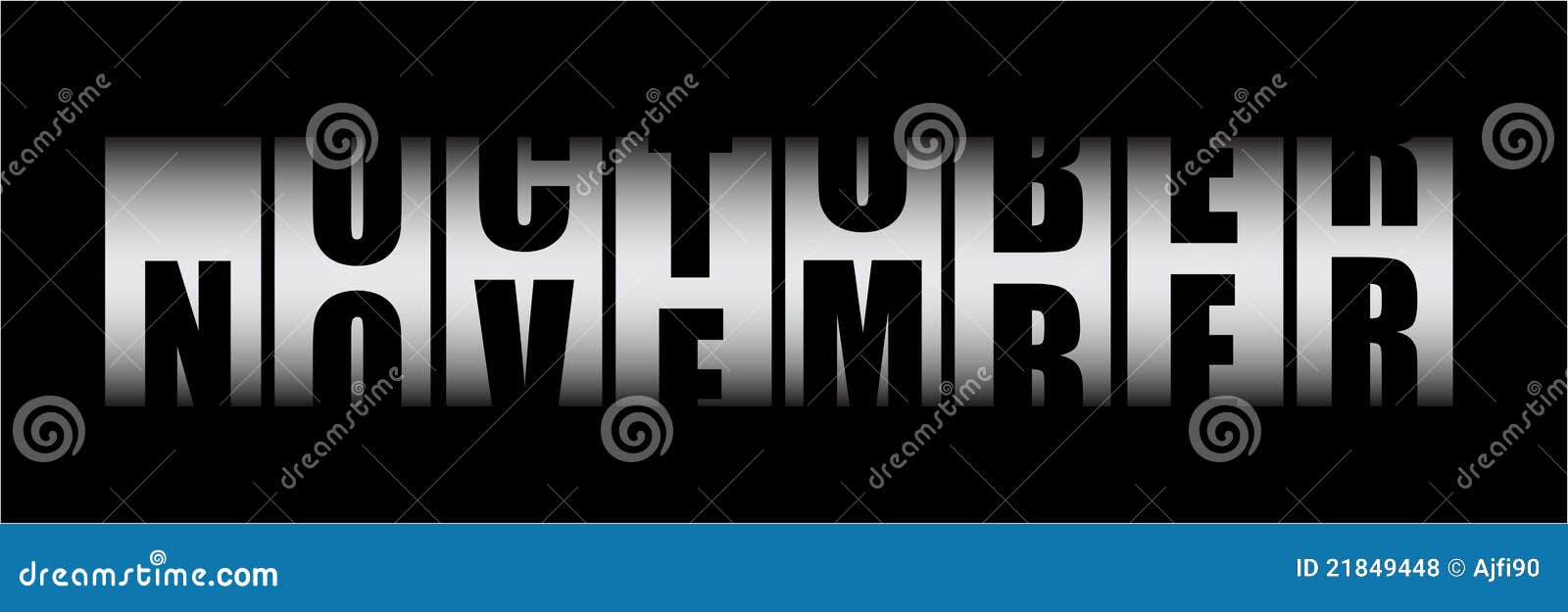 October x november stock vector. Illustration of autumn - 21849448