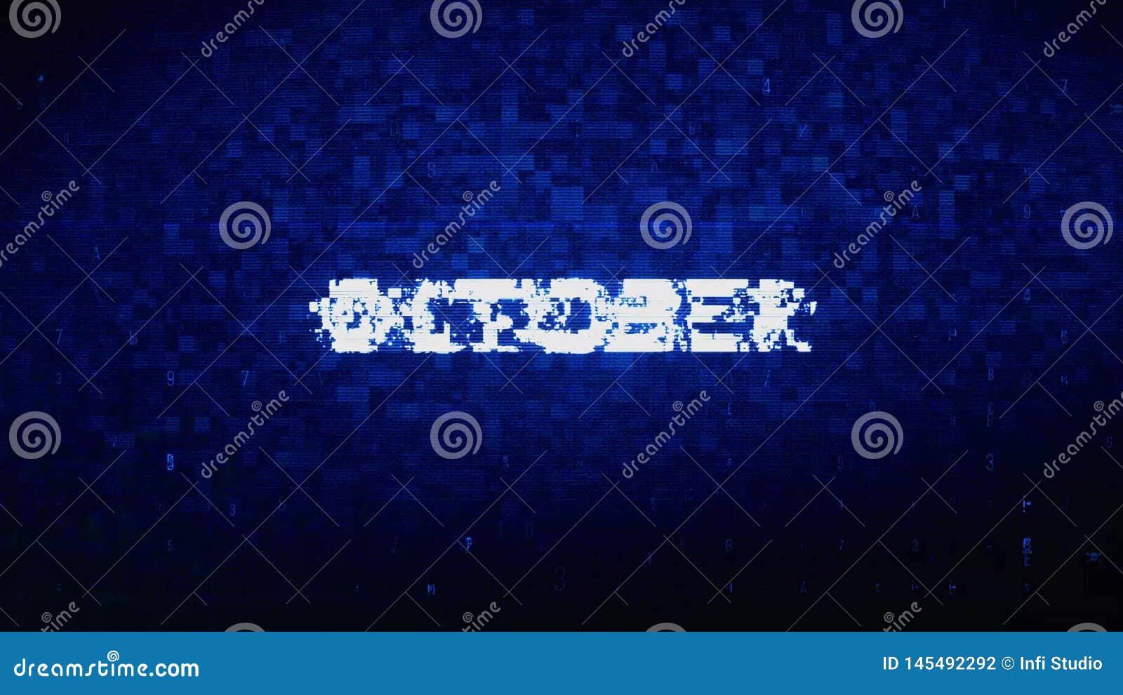 October Text Digital Noise Twitch Glitch Distortion Effect Error ... October Text Digital Noise Twitch Glitch Distortion Effect Error ...