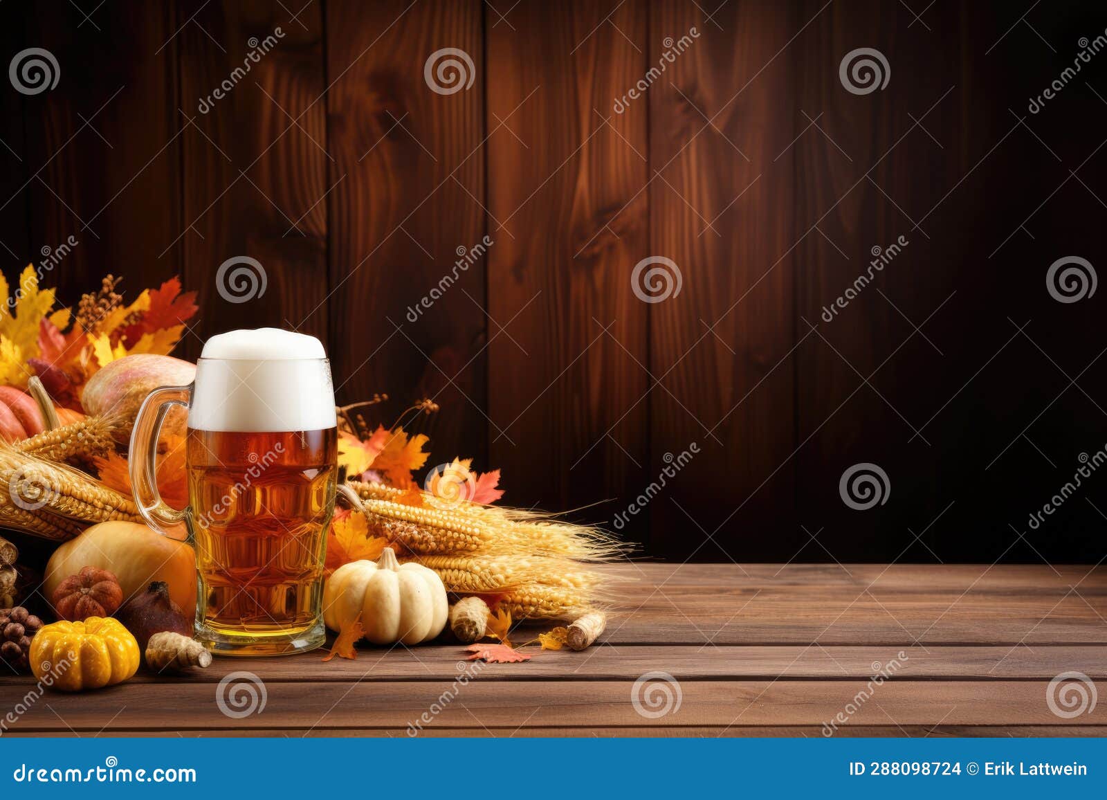 Octoberfest Themed Background Large Copy Space - Stock Picture Backdrop ...