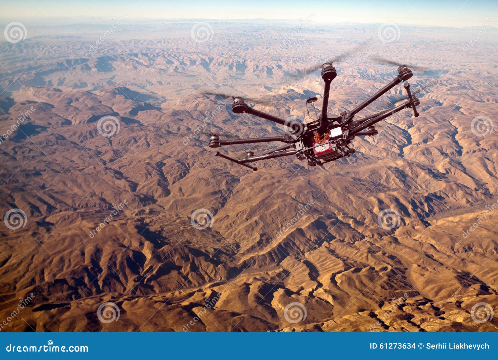Octocopter, copter, drone stock photo. Image of control - 61273634
