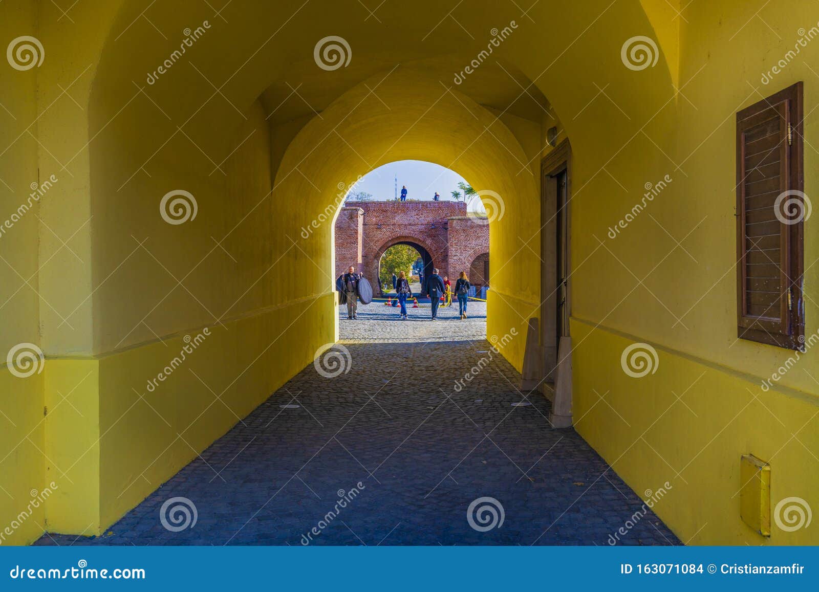 26-Octomber 2019 Inside the Citadel of Oradea. Editorial Stock Image ...