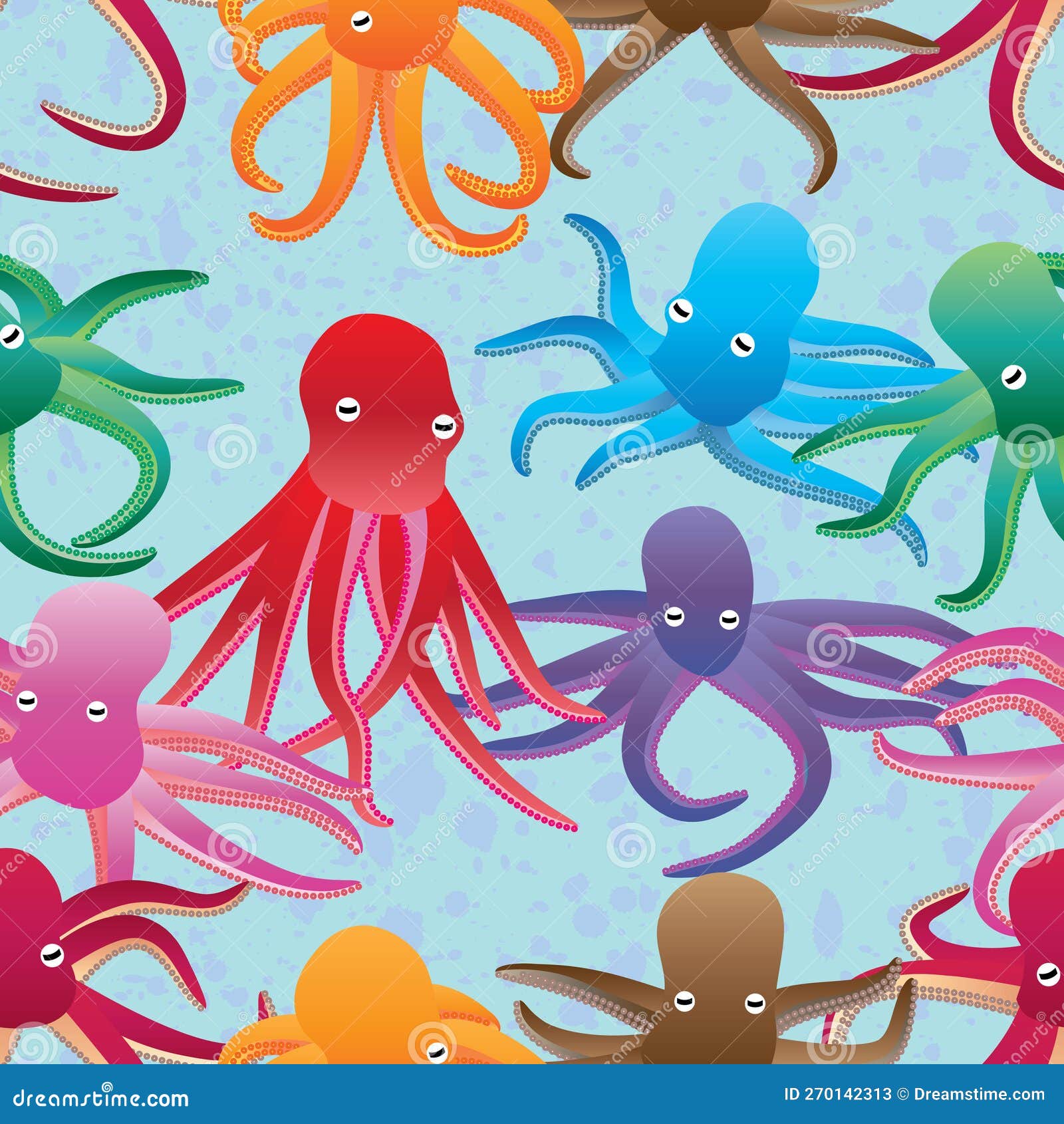 An Octopus An Eight An Infinity In Just One Symbol. Vector Illustration ...