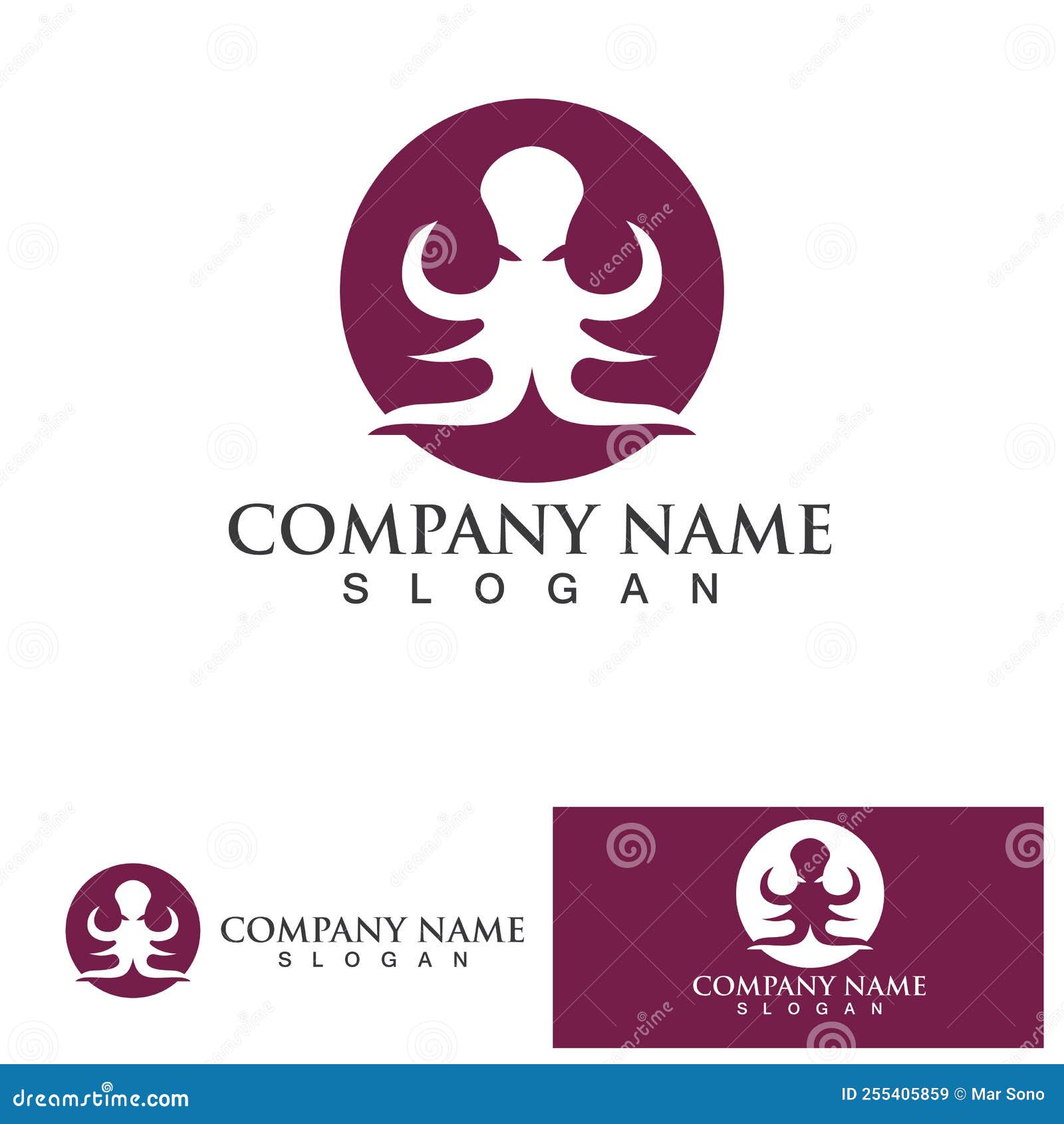 Octopus Logo Vector Design Symbol Stock Vector - Illustration of ...