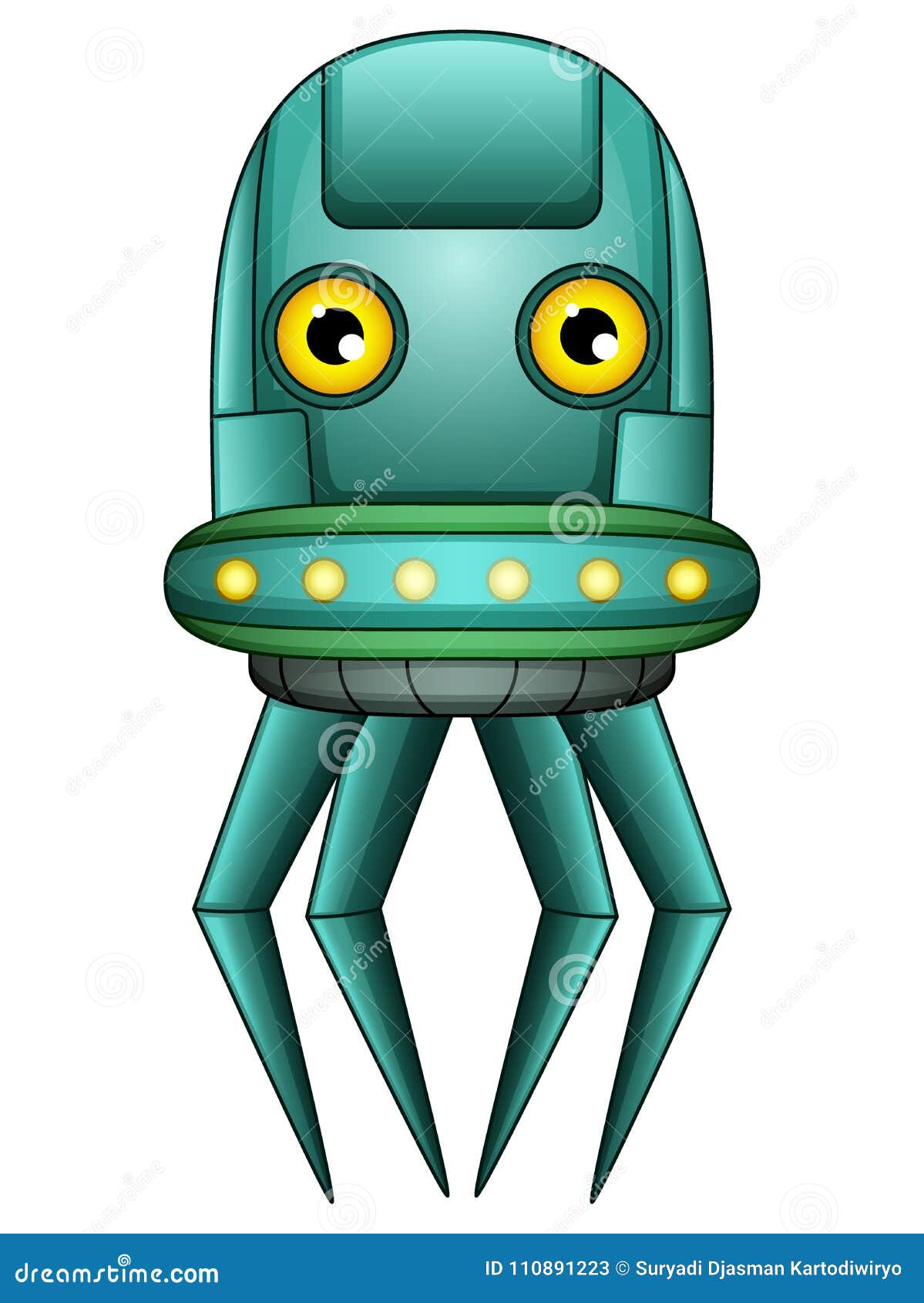 Octopus Robot Logo Vector Stock Image | CartoonDealer.com #165990745