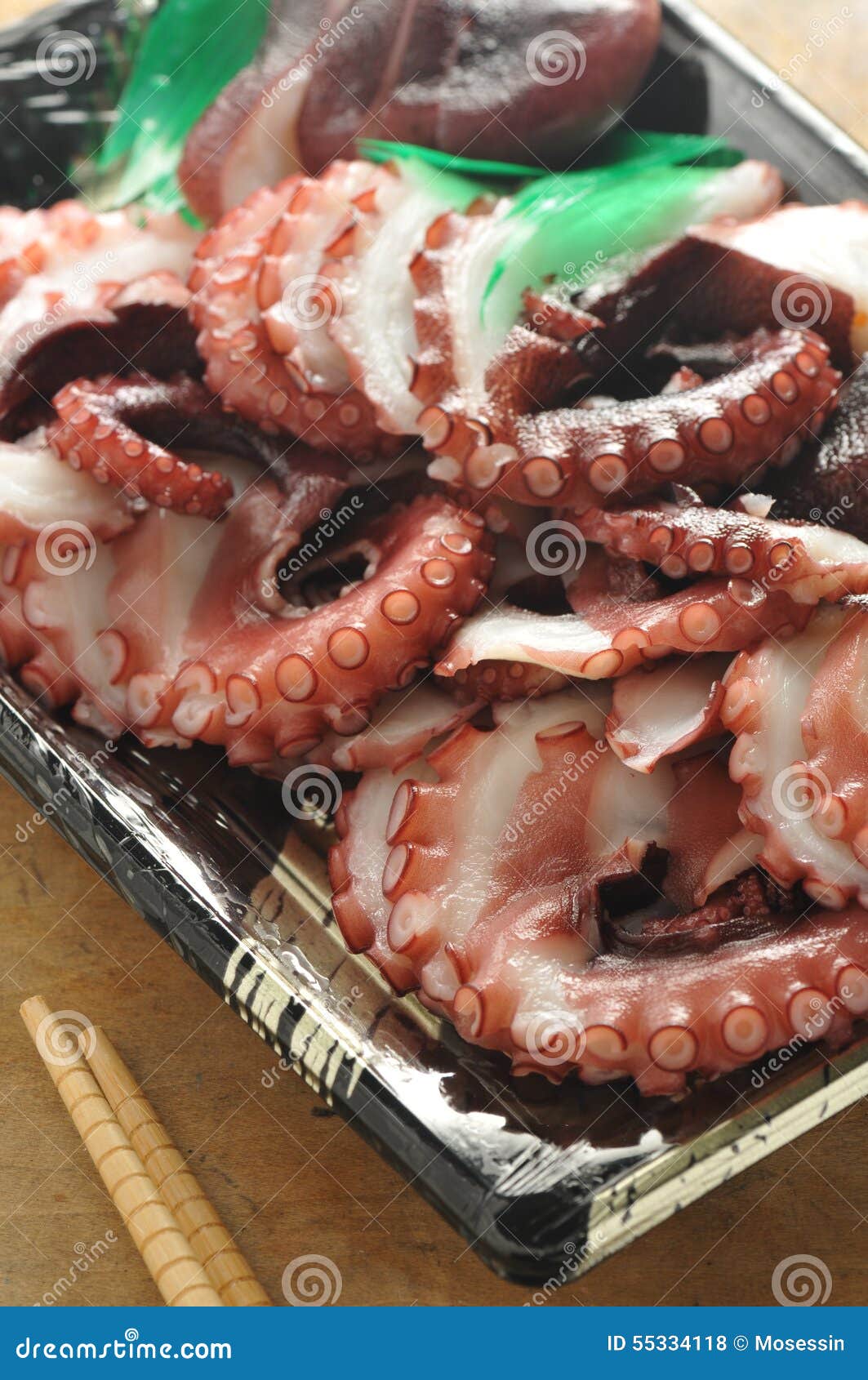 Live Octopus Sashimi