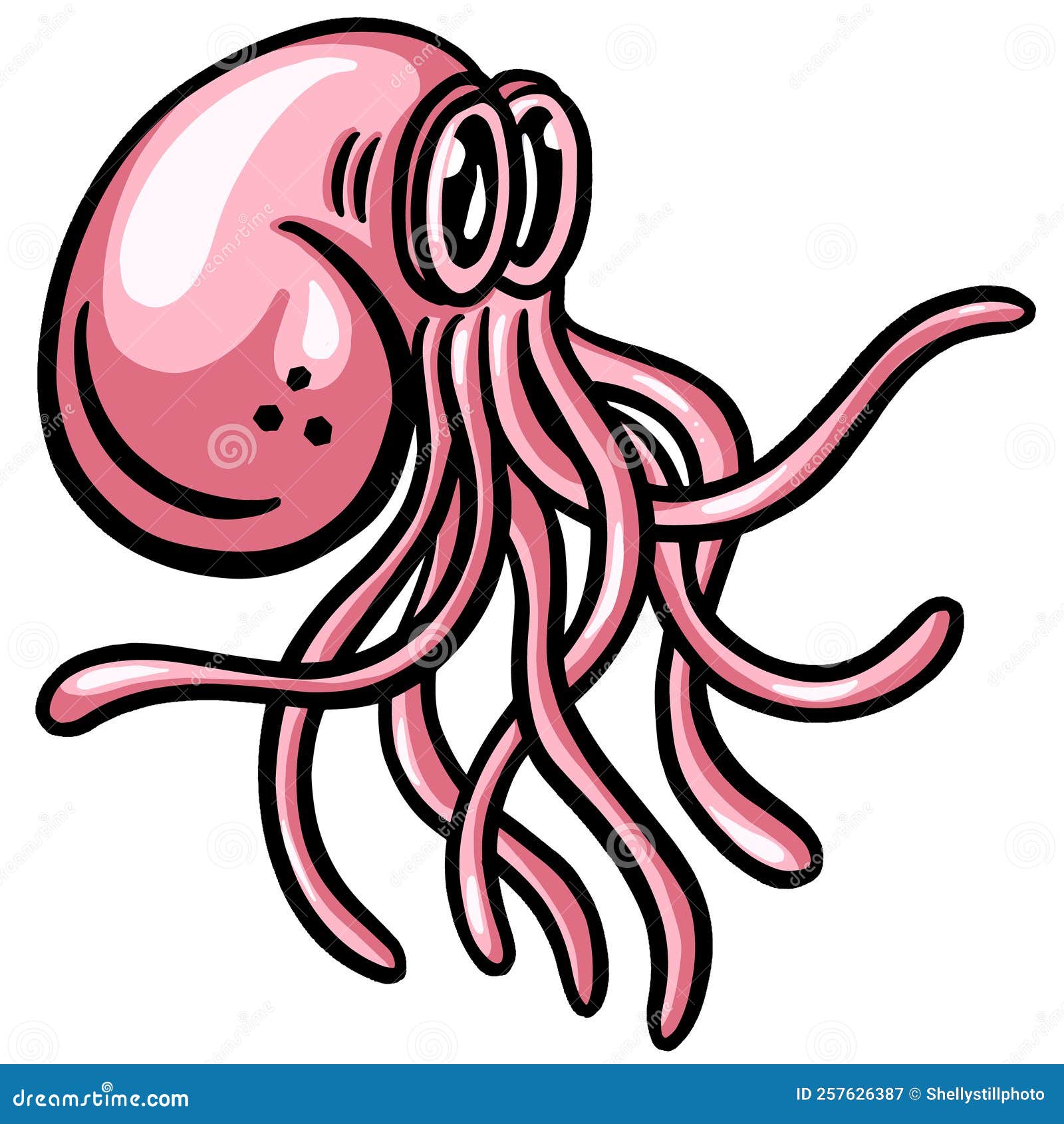 Octopus Squid Cartoon Mascot Logo Character In Vector | CartoonDealer ... Octopus Squid Cartoon Mascot Logo Character In Vector | CartoonDealer ...