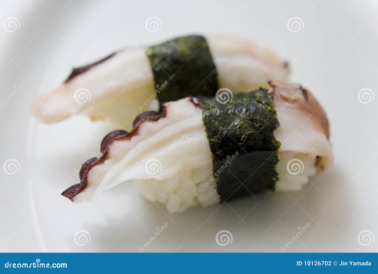 Octopus Sushi Chopsticks Stock Photography | CartoonDealer.com #19174160