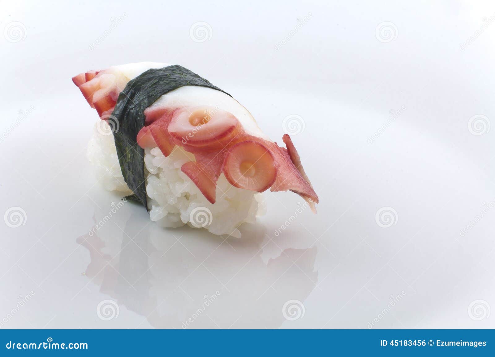 Octopus Sushi stock photo. Image of appetizing, fresh - 45183456