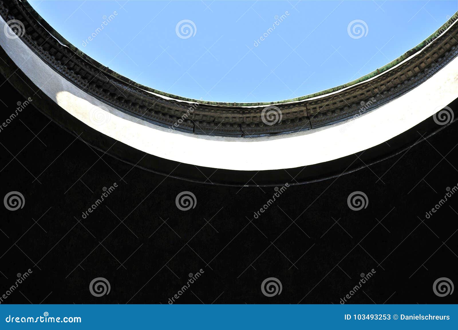 Oculus of the Pantheon, Rome Stock Image - Image of della, roof: 103493253