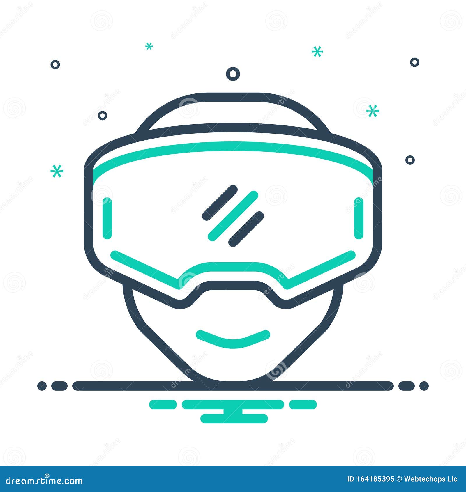 Oculus Rift Icon Vector Isolated On White Background, Oculus Rif ...