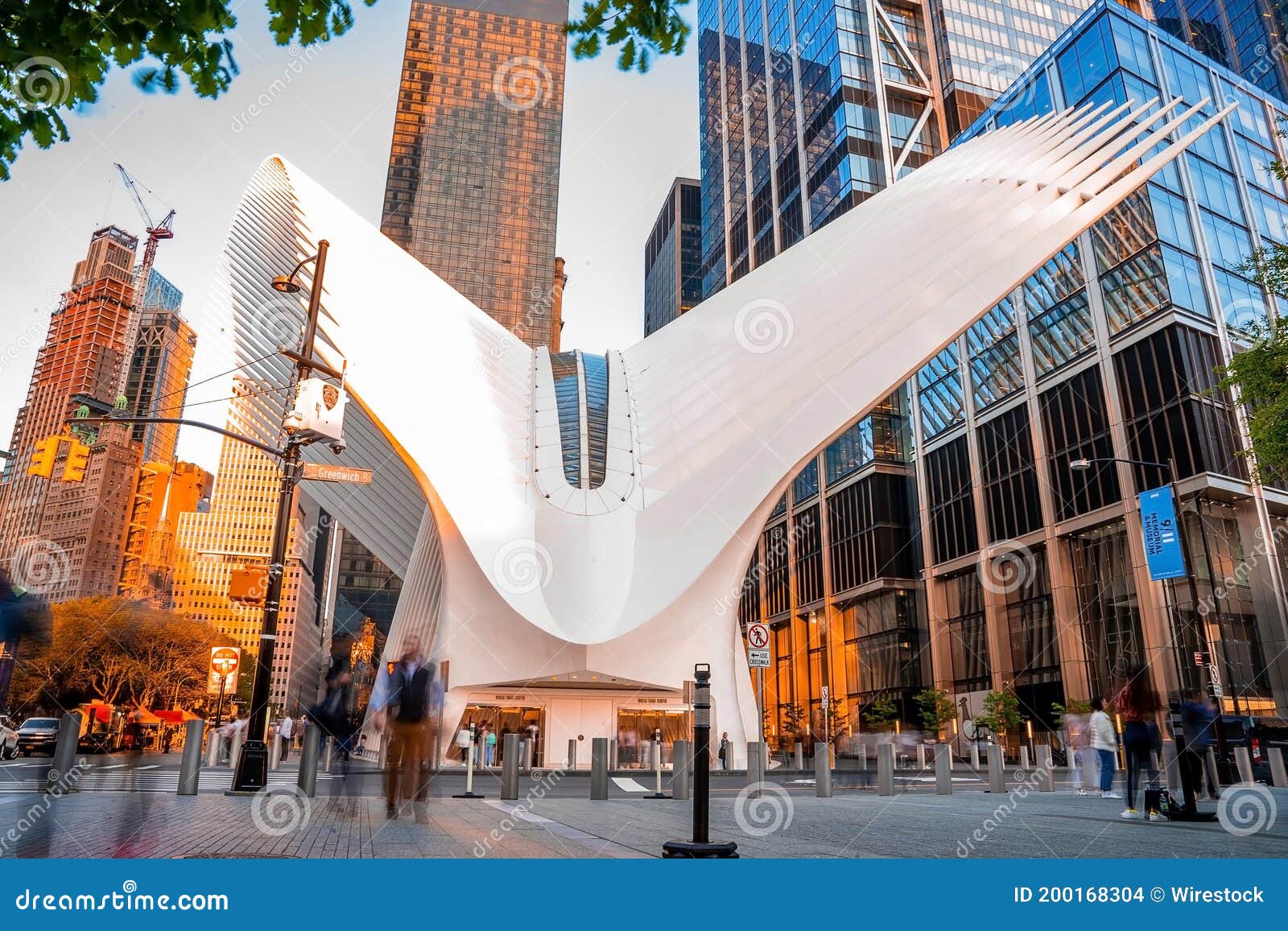 Oculus Station in Lower Manhattan, the World Trade Center Editorial ...