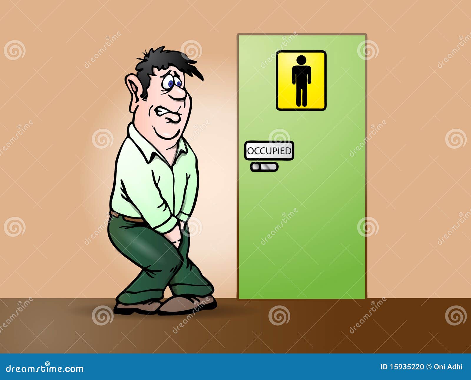 Ocupado stock de ilustración. Ilustración de entrada - 15935220