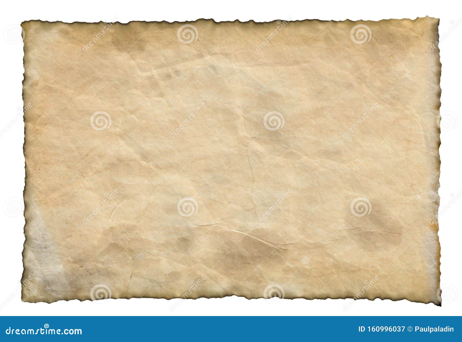Od Paper Sheet Template for Design Stock Image - Image of crumpled ...