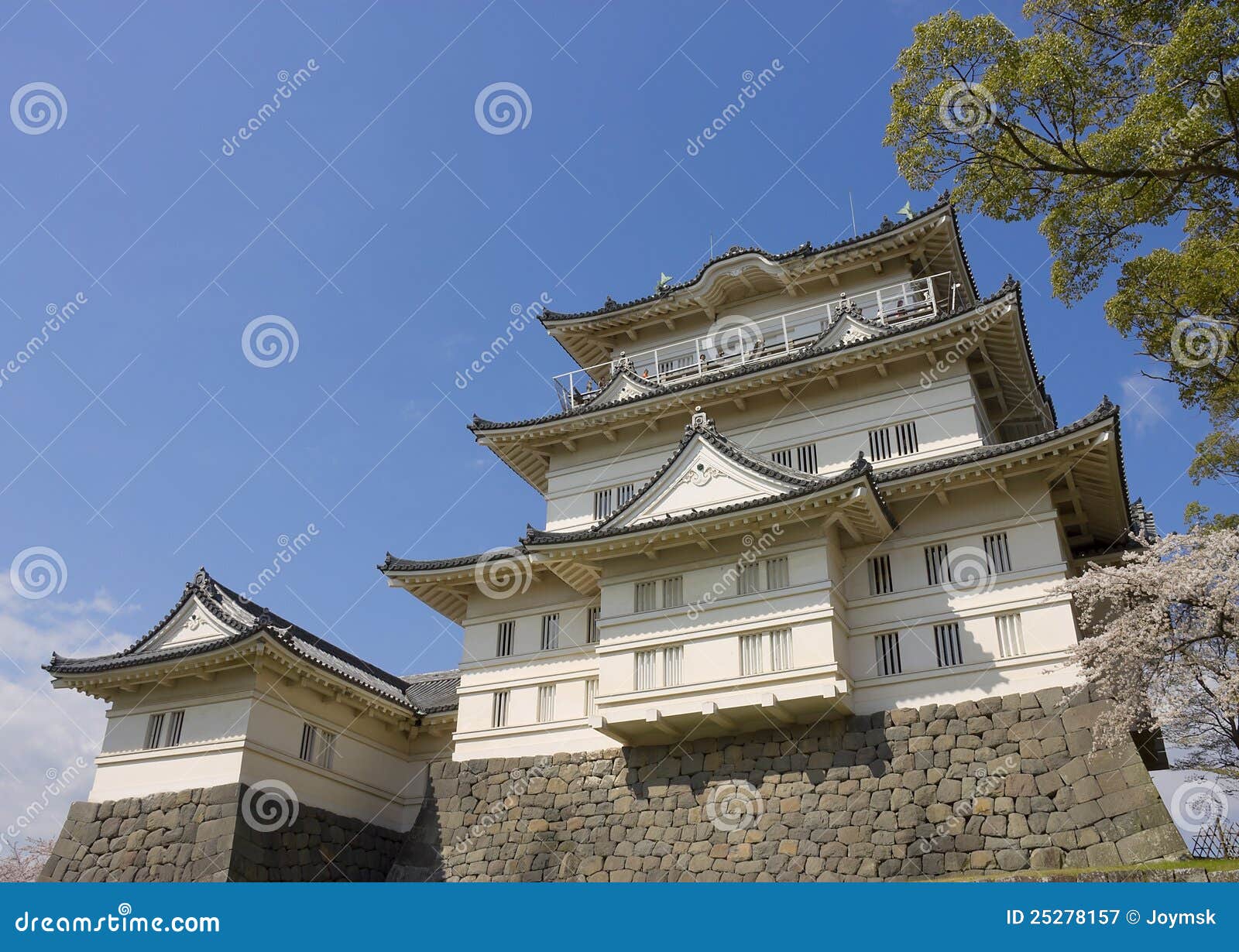 Odawara Castle, Japan. National Historic Site Stock Image - Image of ...