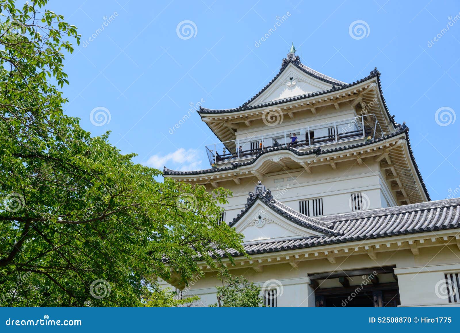Odawara Castle Park In Kanagawa, Japan Stock Photography ...