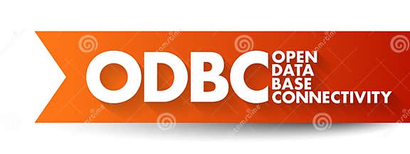 ODBC Open Database Connectivity - Standard Application Programming ...