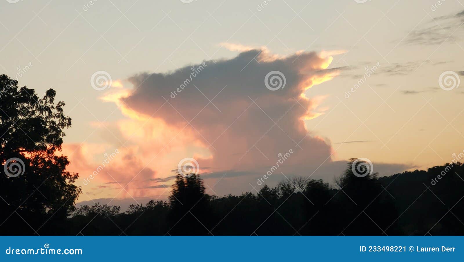 Odd but Interestingly Shaped Cloud Stock Image - Image of cumulus ...