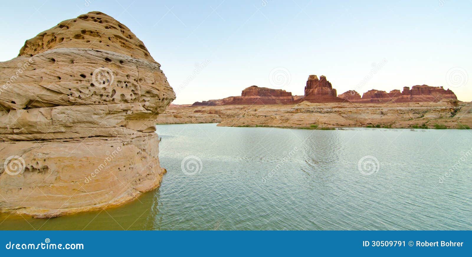 Odd Rocks on the Dirty Devil River at Glen Canyon, UT Stock Image ...
