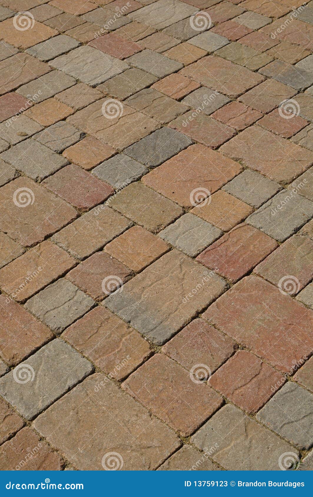Odd Shaped Multi Color Bricks Stock Image - Image of rectangle, faux ...