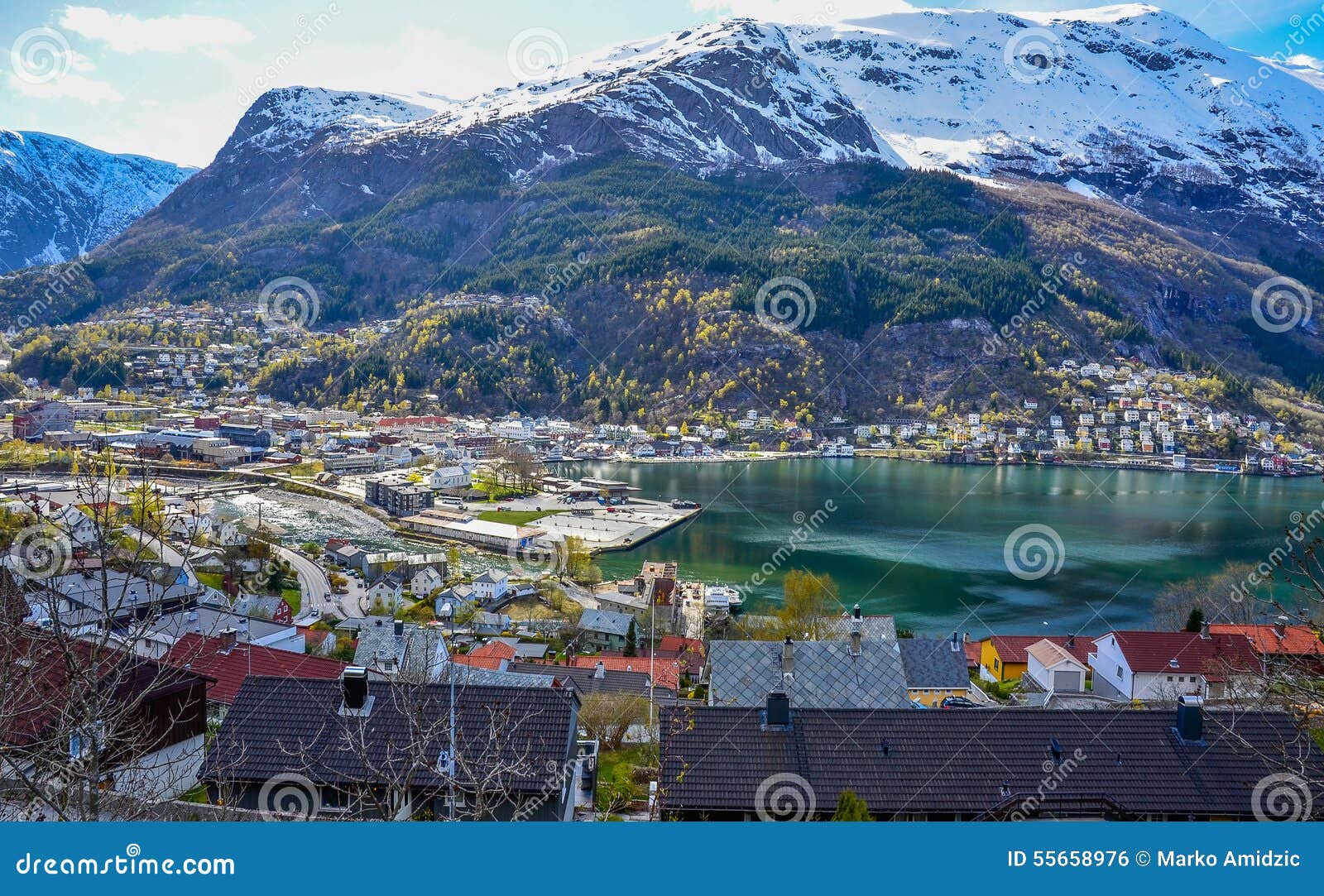 Odda stock photo. Image of norwegian, mountains, trolltunga - 55658976