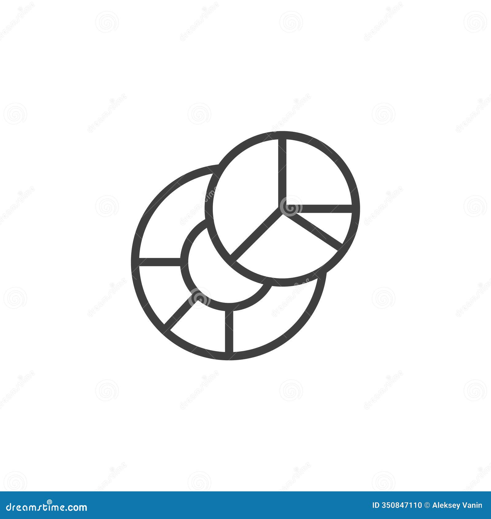 Odds Comparison line icon stock illustration. Illustration of hollow ...