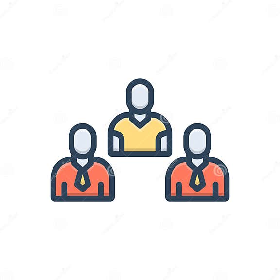 Color Illustration Icon for Odds, Difference and Distinction Stock ...