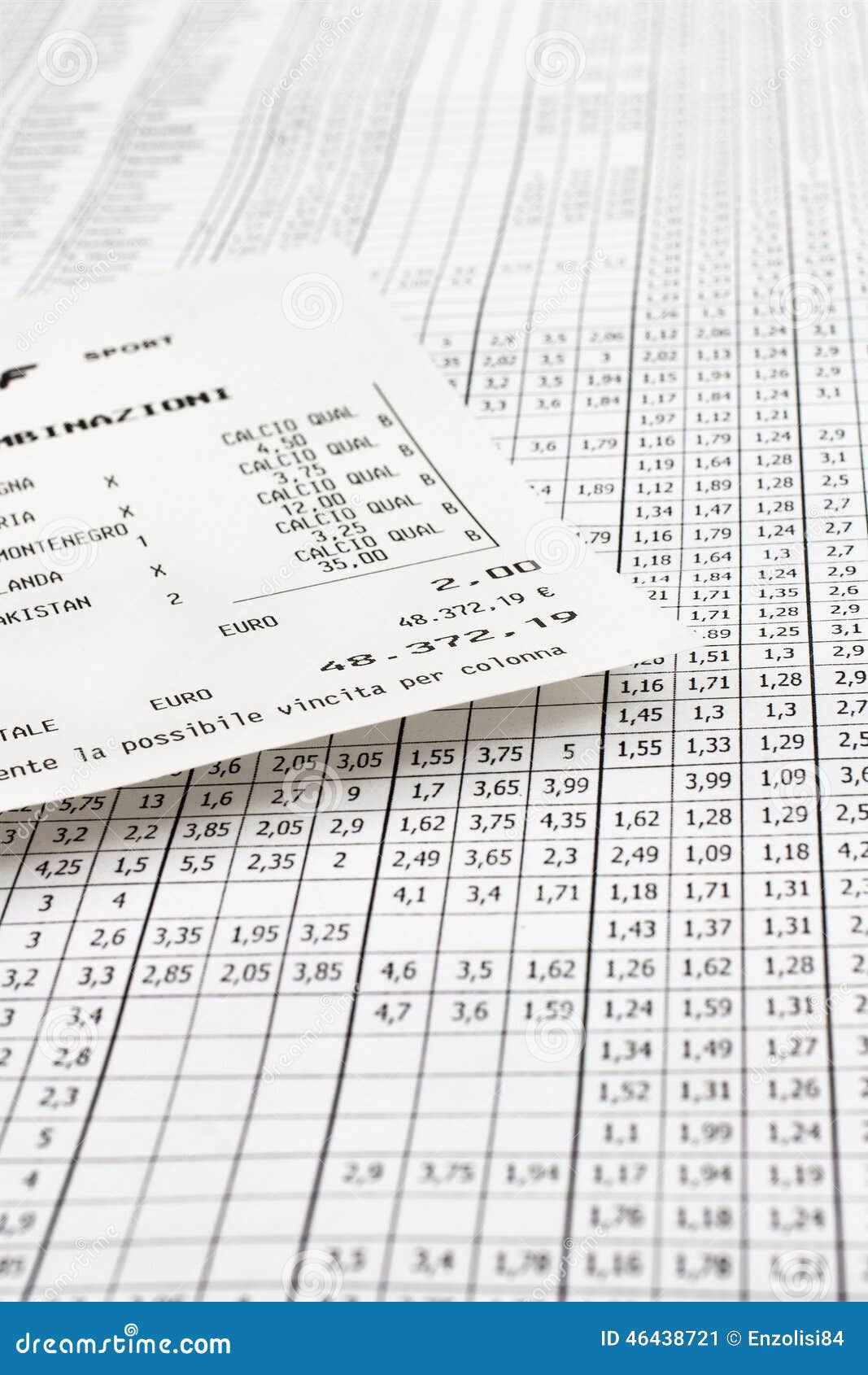 Odds of win stock image. Image of gamble, lose, betting - 46438721