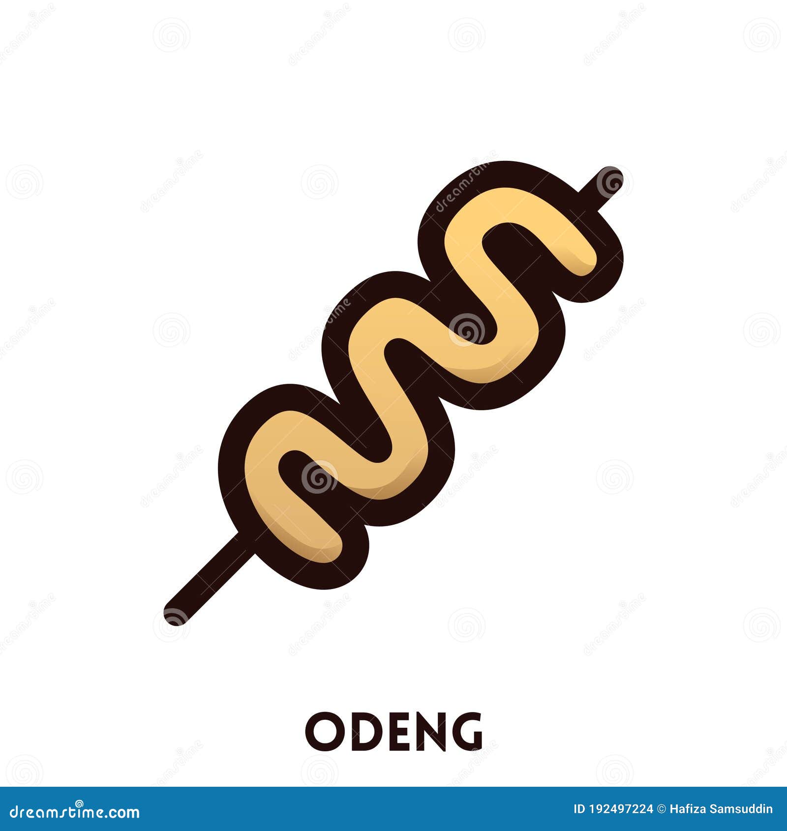 Odeng. Vector Illustration Decorative Design Stock Vector ...