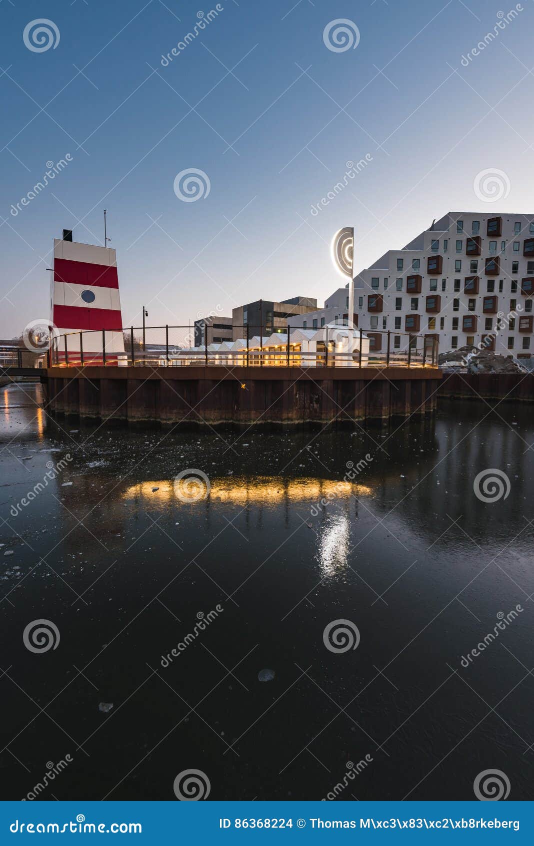 Odense Outdoor Harbor Swimming Pool, Denmark Editorial Stock Image ...