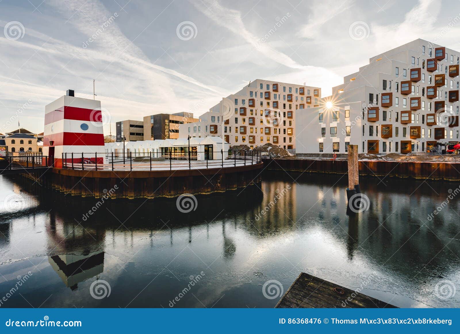 Odense Outdoor Harbor Swimming Pool, Denmark Editorial Photo - Image of ...