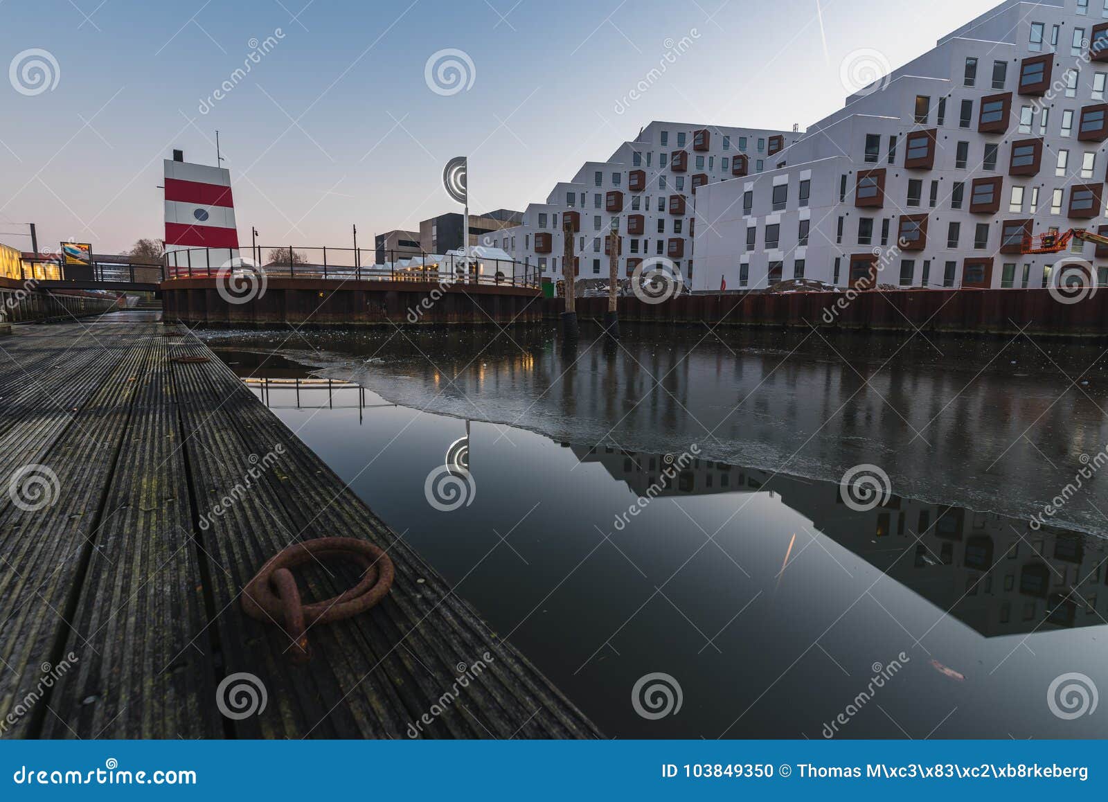 Odense Outdoor Harbour Swimming Pool, Denmark Stock Photo - Image of ...
