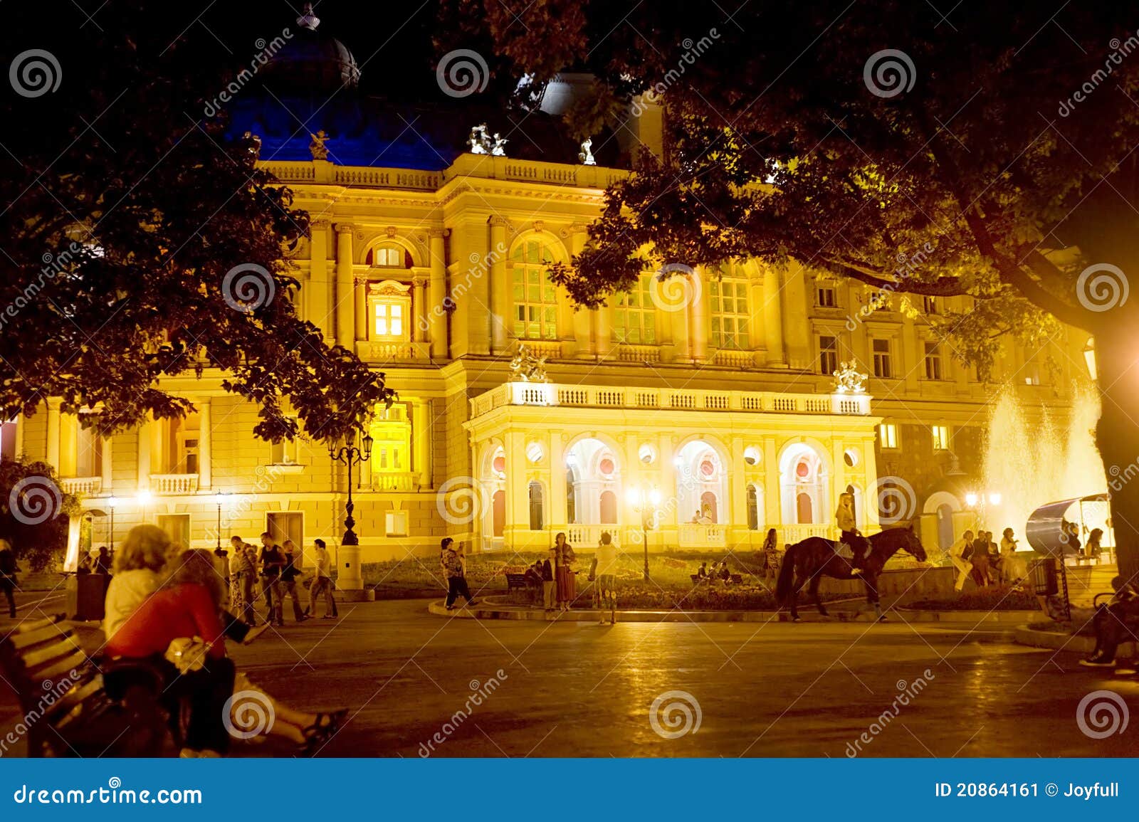 Odessa Opera and Ballet Theater Editorial Photo - Image of culture ...