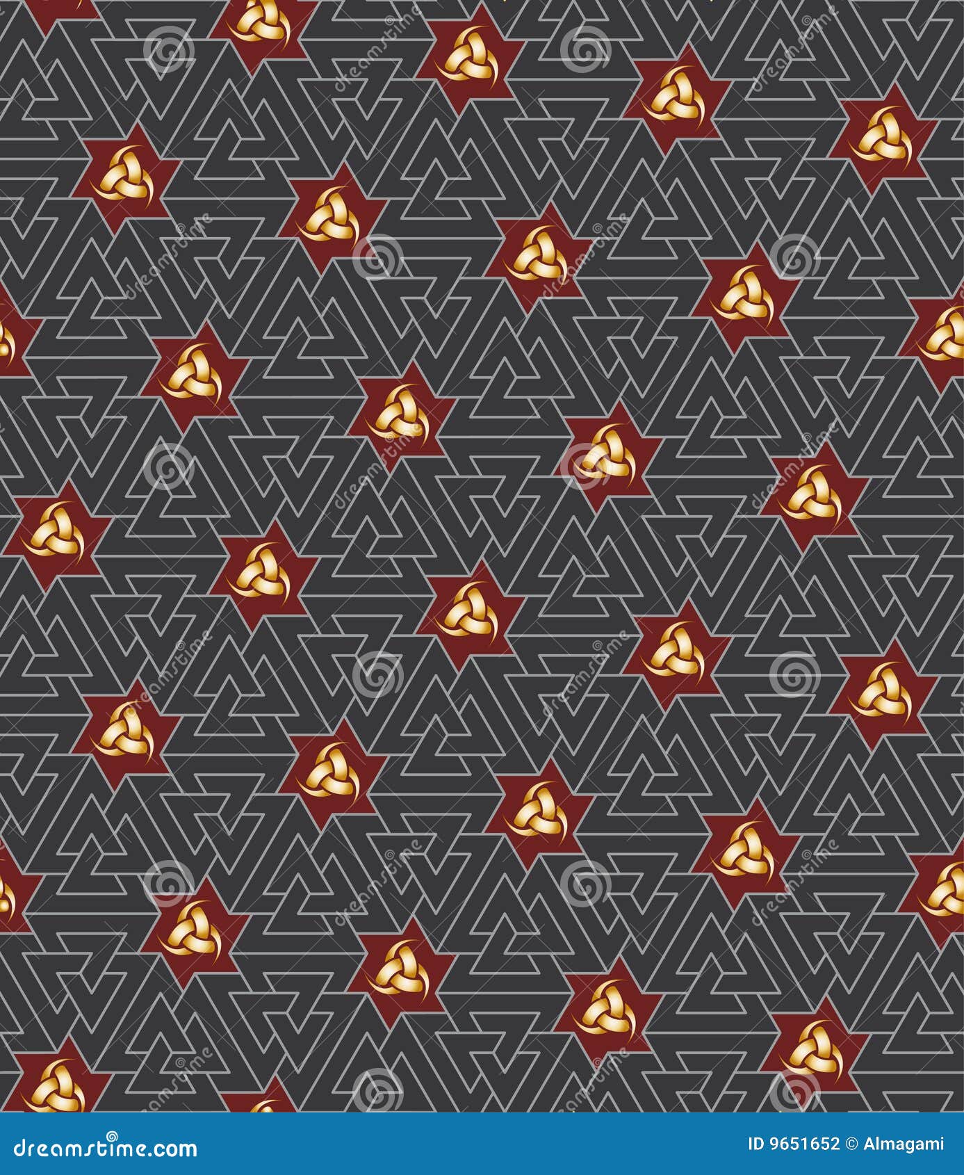 Odin seamless texture stock vector. Illustration of historic - 9651652