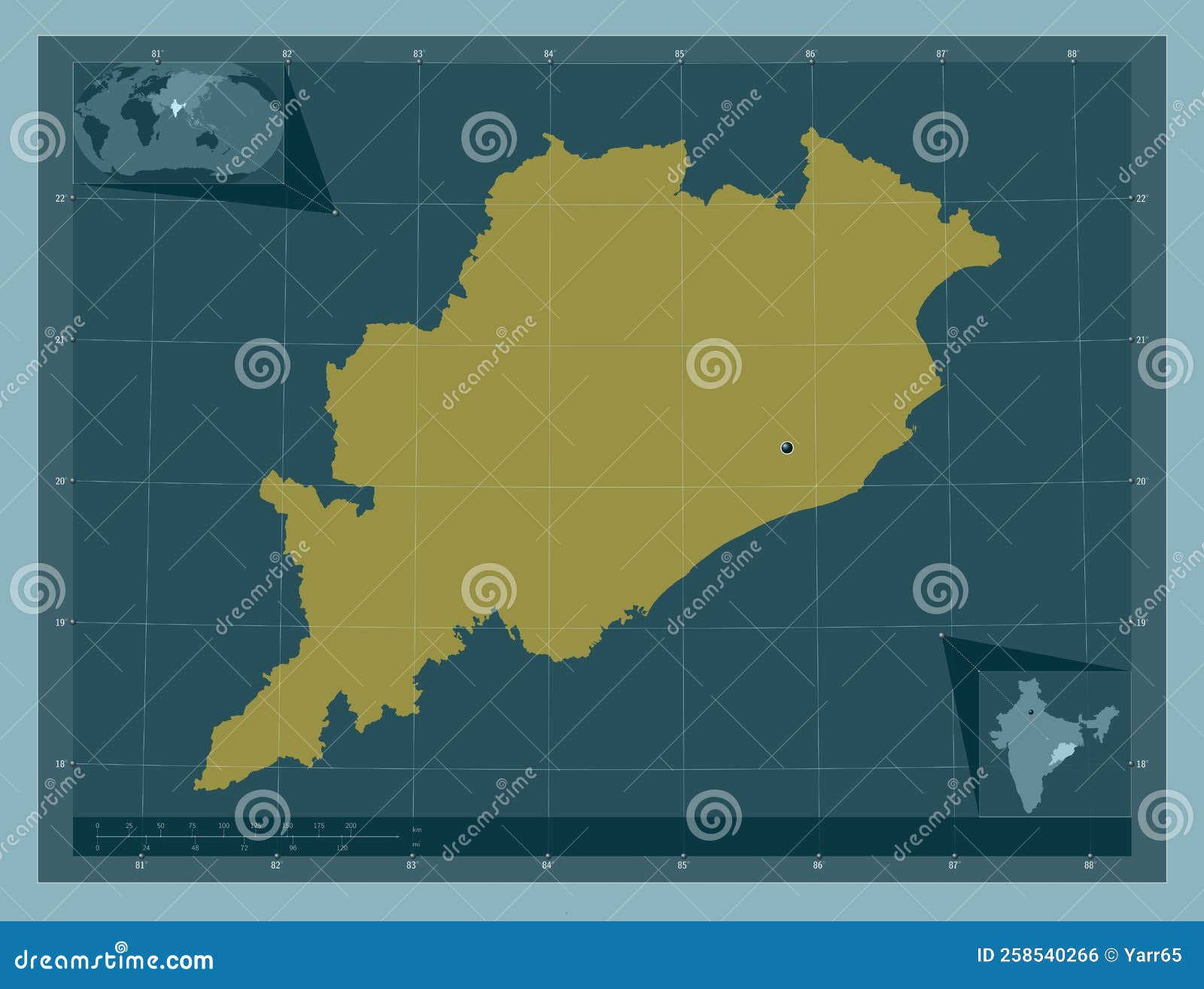 Odisha, India. Solid. Capital Stock Illustration - Illustration of ...