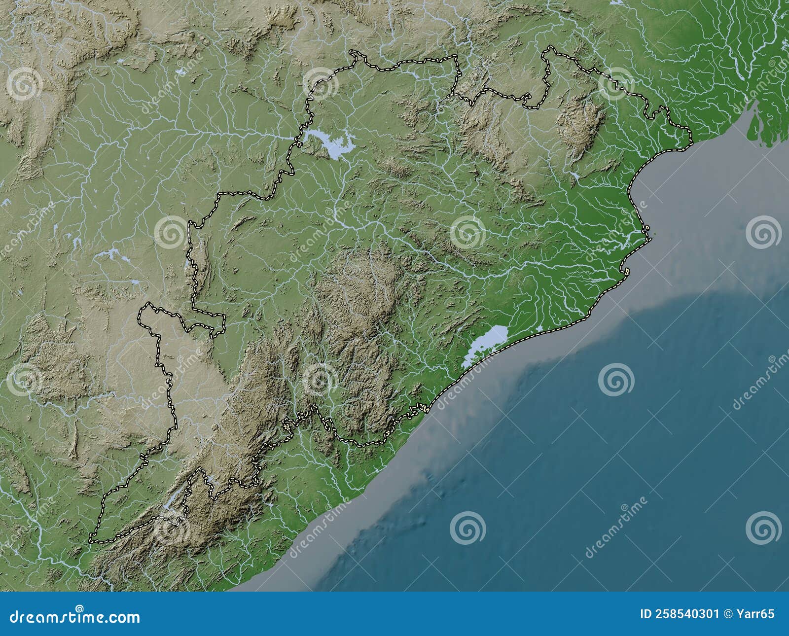Odisha, India. Wiki. No Legend Stock Illustration - Illustration of ...