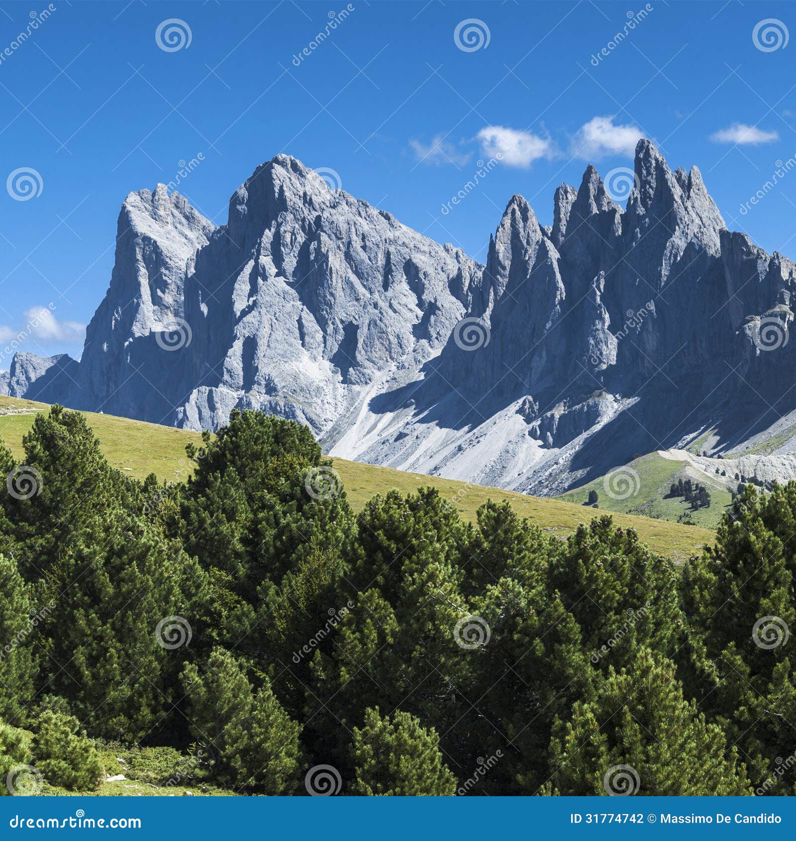 Odle, Dolomites - Italy stock photo. Image of italy, forest - 31774742