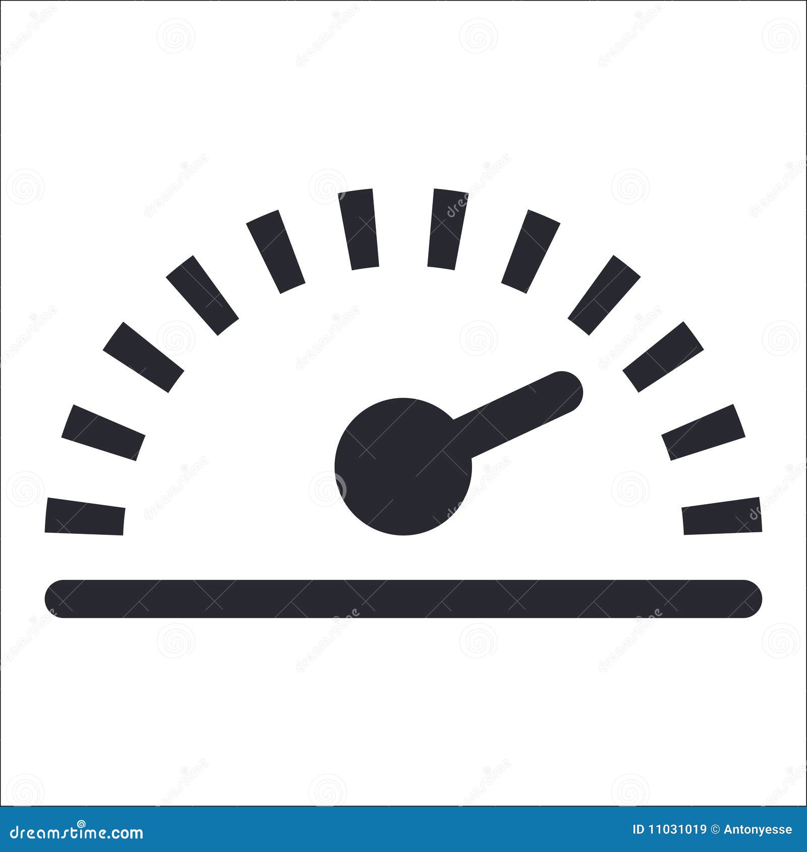 Odometer icon stock vector. Illustration of vector, competition - 11031019