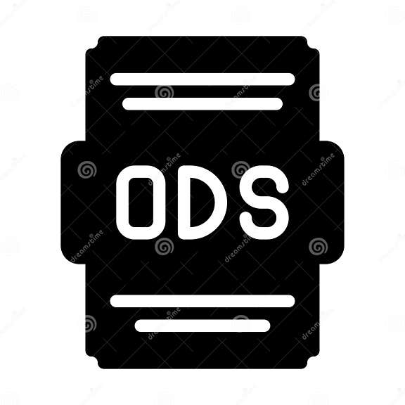 Ods File Icon Solid Style. Spreadsheet File Type, Extension, Format ... Ods File Icon Solid Style. Spreadsheet File Type, Extension, Format ...