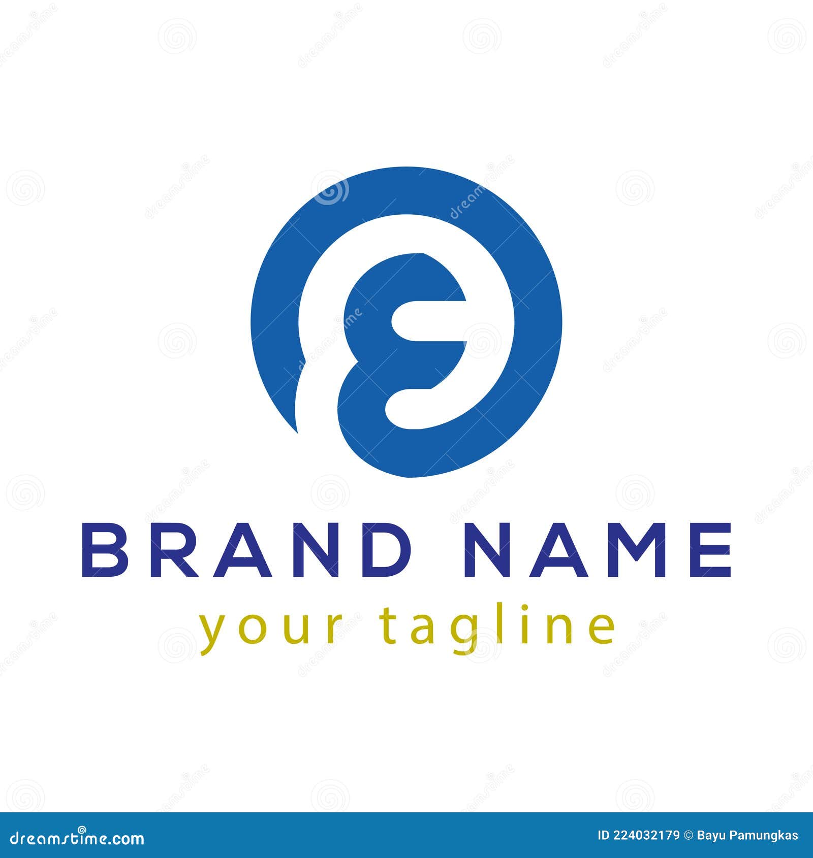 OE Initial Letter Logo Vector Element. OE Initial Template Stock Vector ...