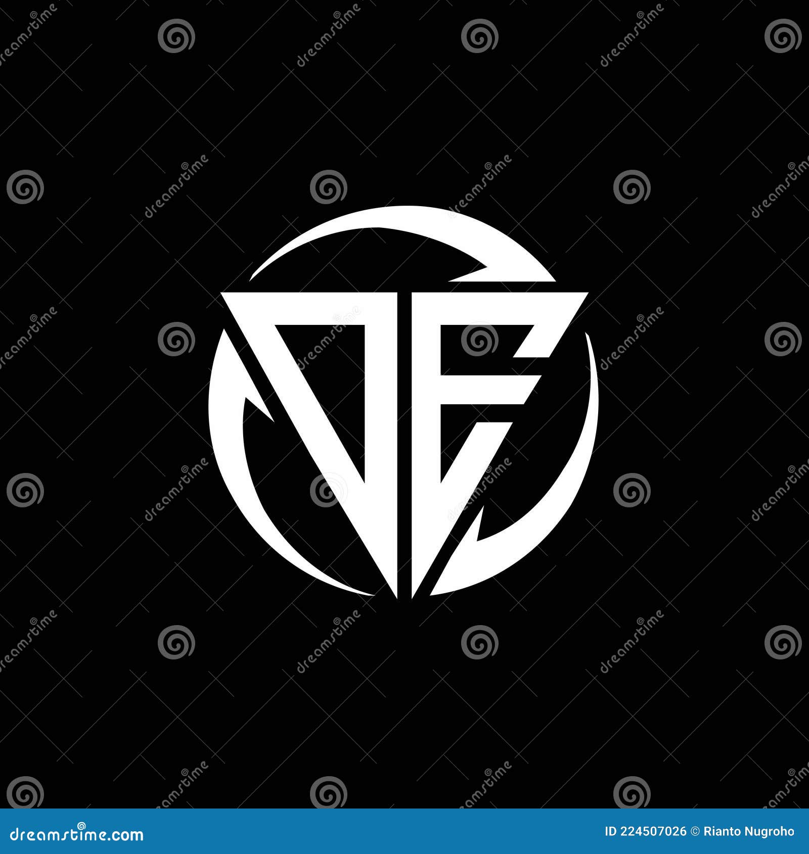 OE Logo Monogram Design Template Stock Vector - Illustration of name ...