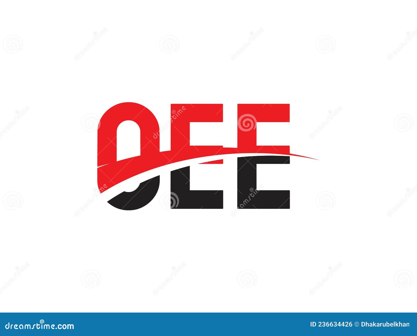 OEE Letter Initial Logo Design Vector Illustration Stock Vector ...