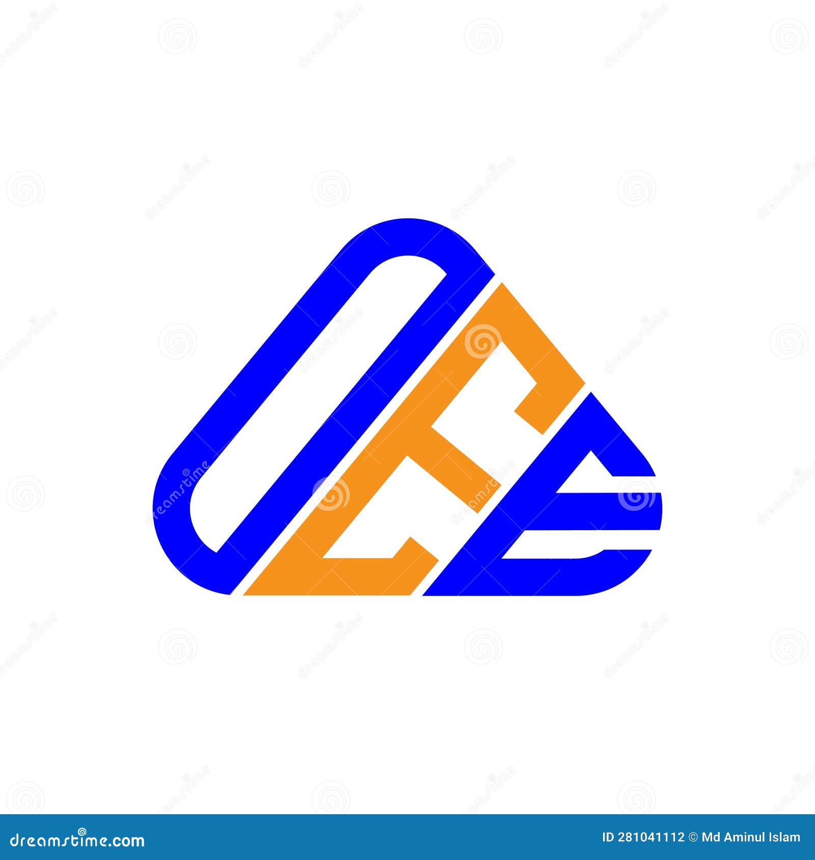 OEE Letter Logo Creative Design with Vector Graphic, OEE Stock Vector ...