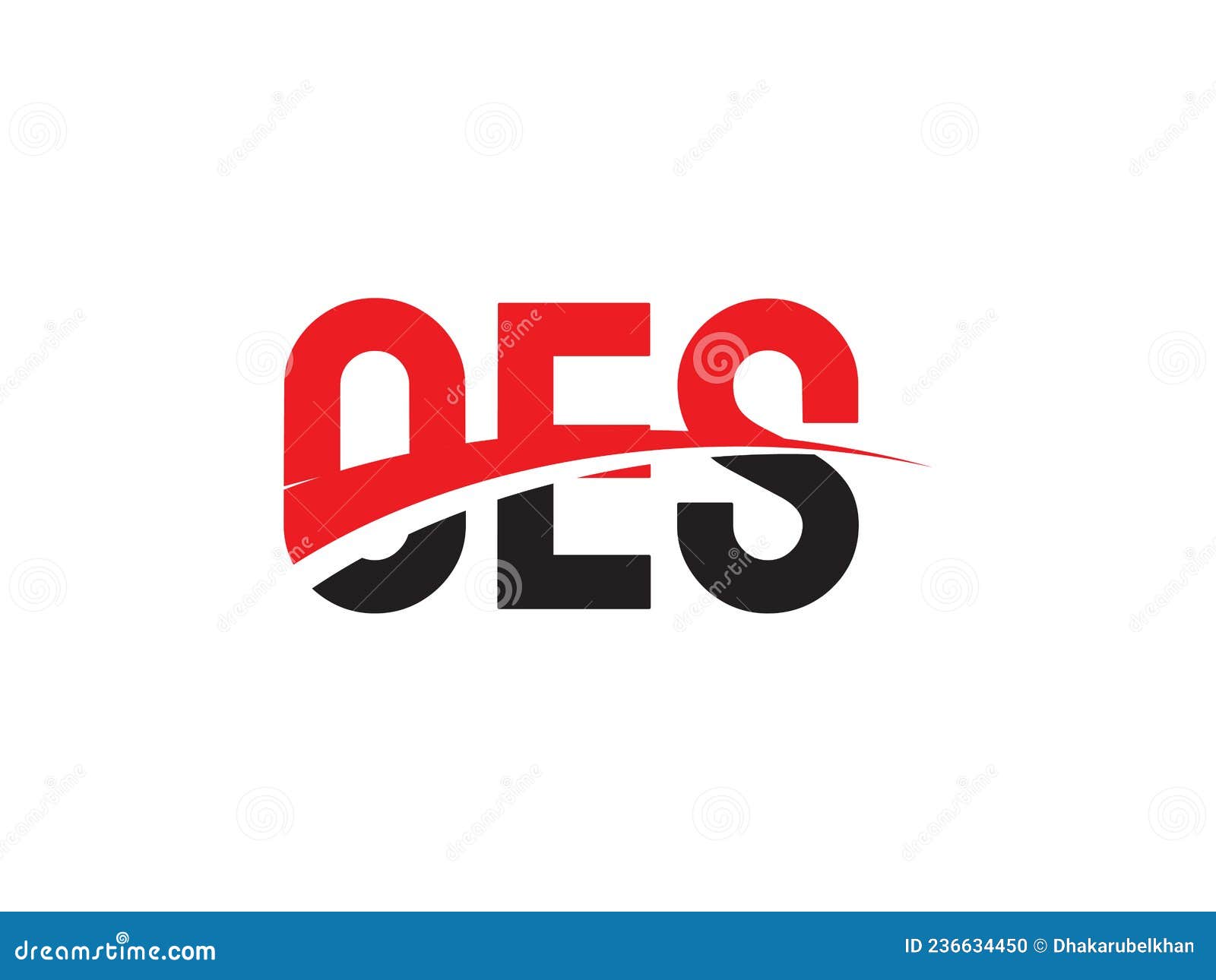 OES Letter Initial Logo Design Vector Illustration Stock Vector ...