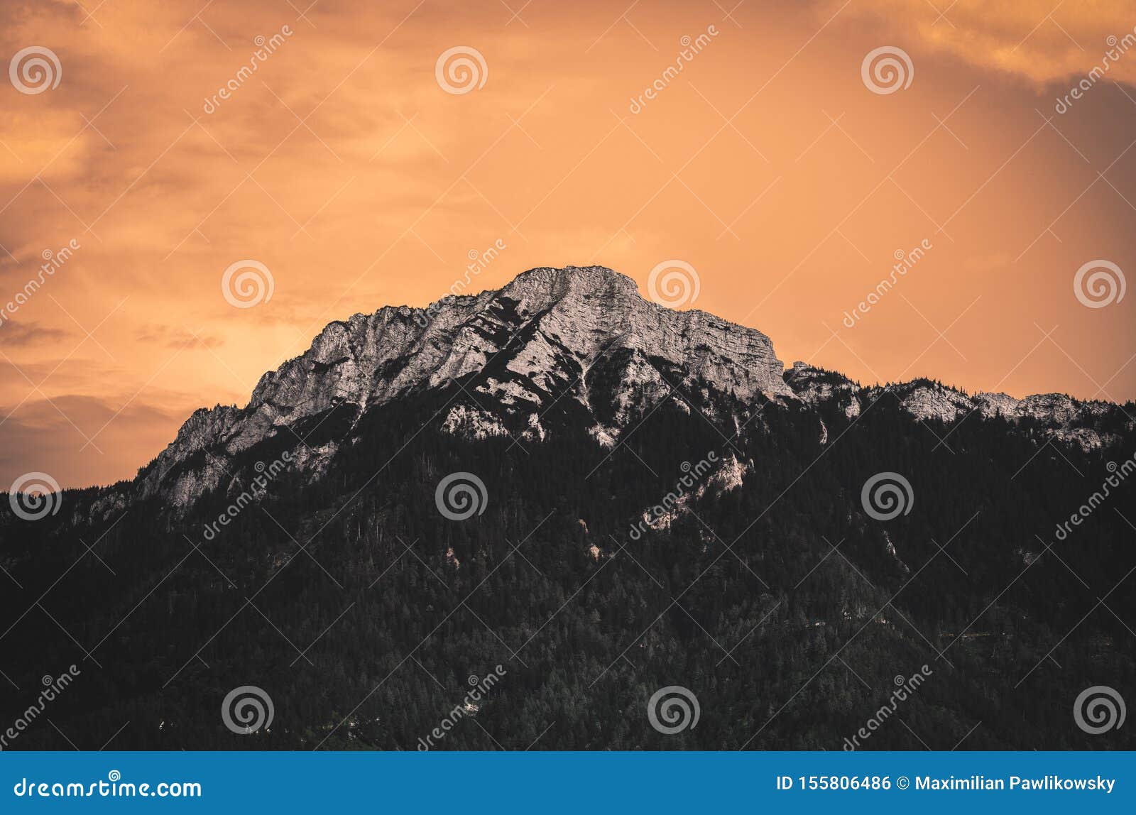 Oetscher Mountain in the Ybbstaller Alpen, Austria Stock Photo - Image ...