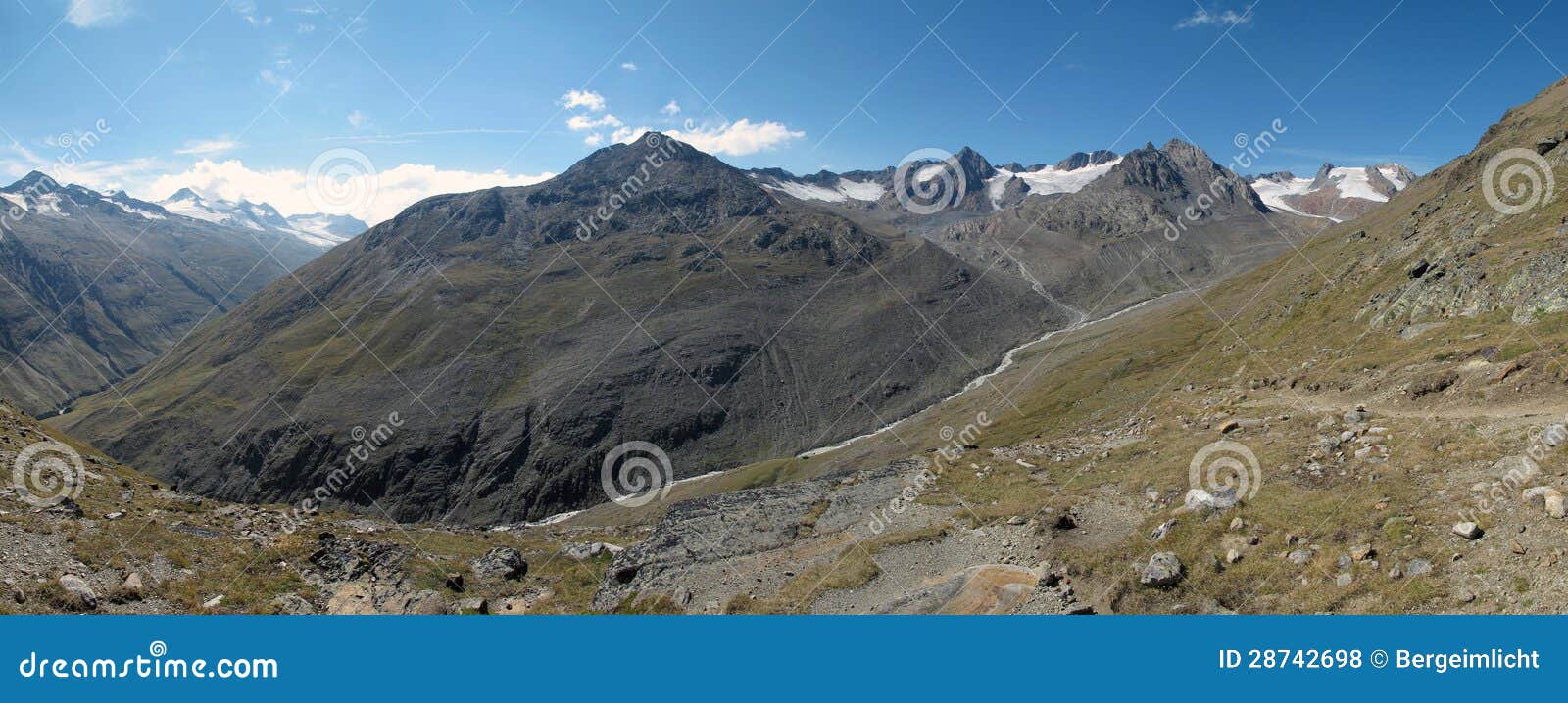 Oetztal: Panorama view stock photo. Image of mountain - 28742698
