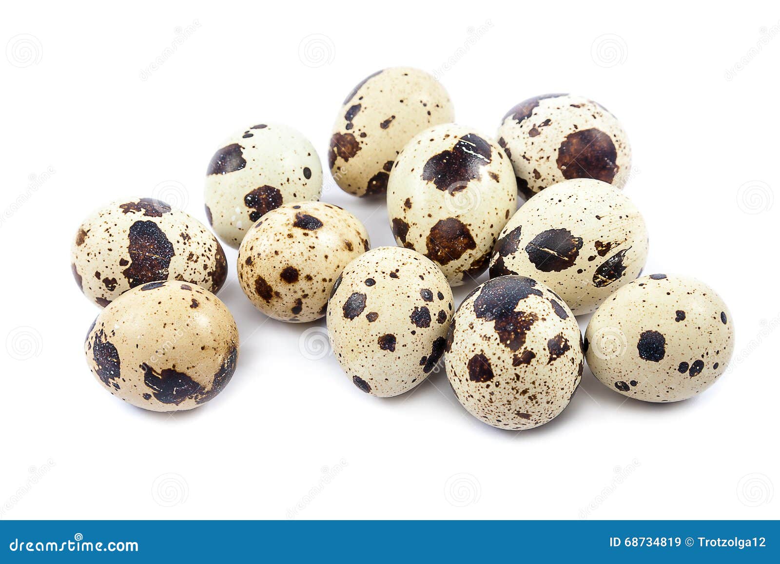 Oeufs De Caille Sur Le Fond Blanc Image stock - Image du gourmet ...