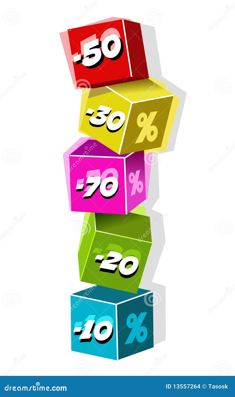 Ofertas ilustración del vector. Ilustración de carta - 13557264