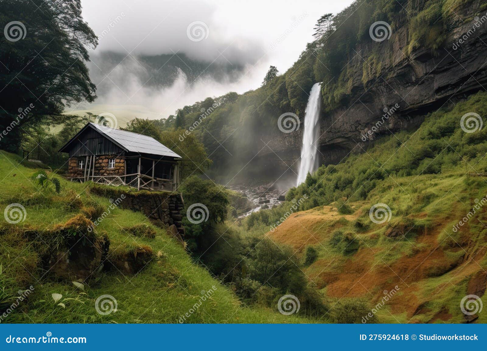 Off-the-beaten-path Destination with Unexpected Views, Such As a Misty ...