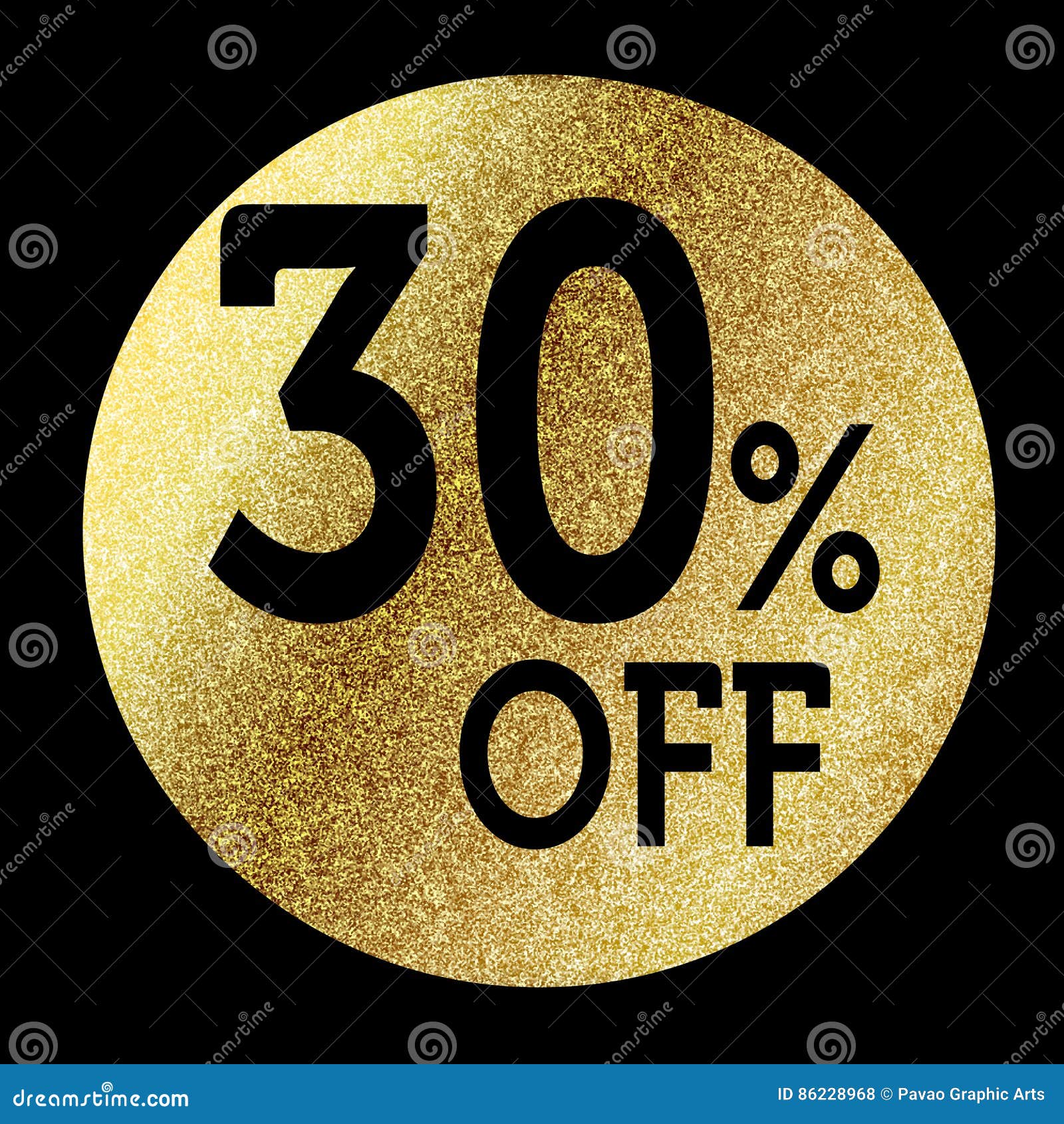 30 off stock vector. Illustration of sale, label, white - 86228968